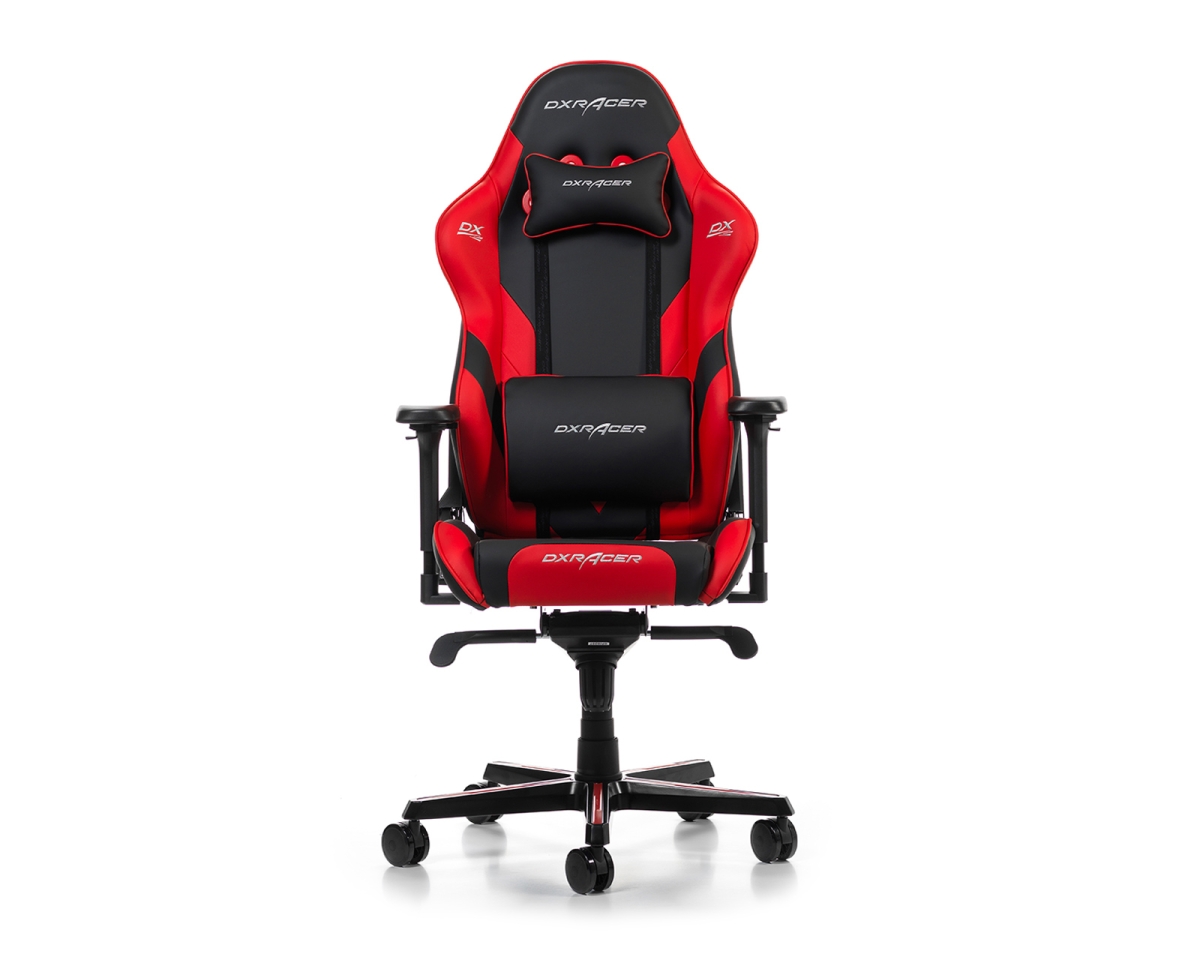 DXRacer GLADIATOR L Black & Red PVC Leather - Sidequest.eu
